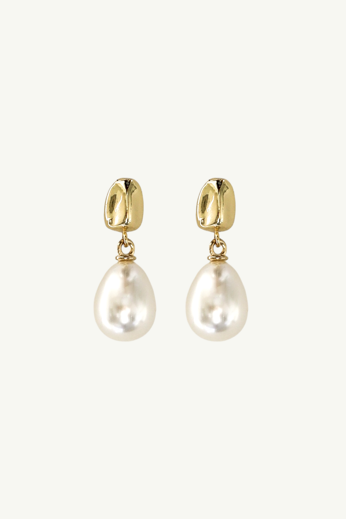 Orb Mini Pearl Drop Earrings | Studio Bride